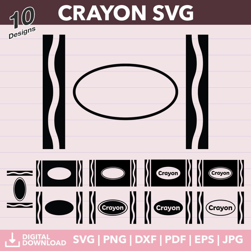 Crayola Svg - Etsy
