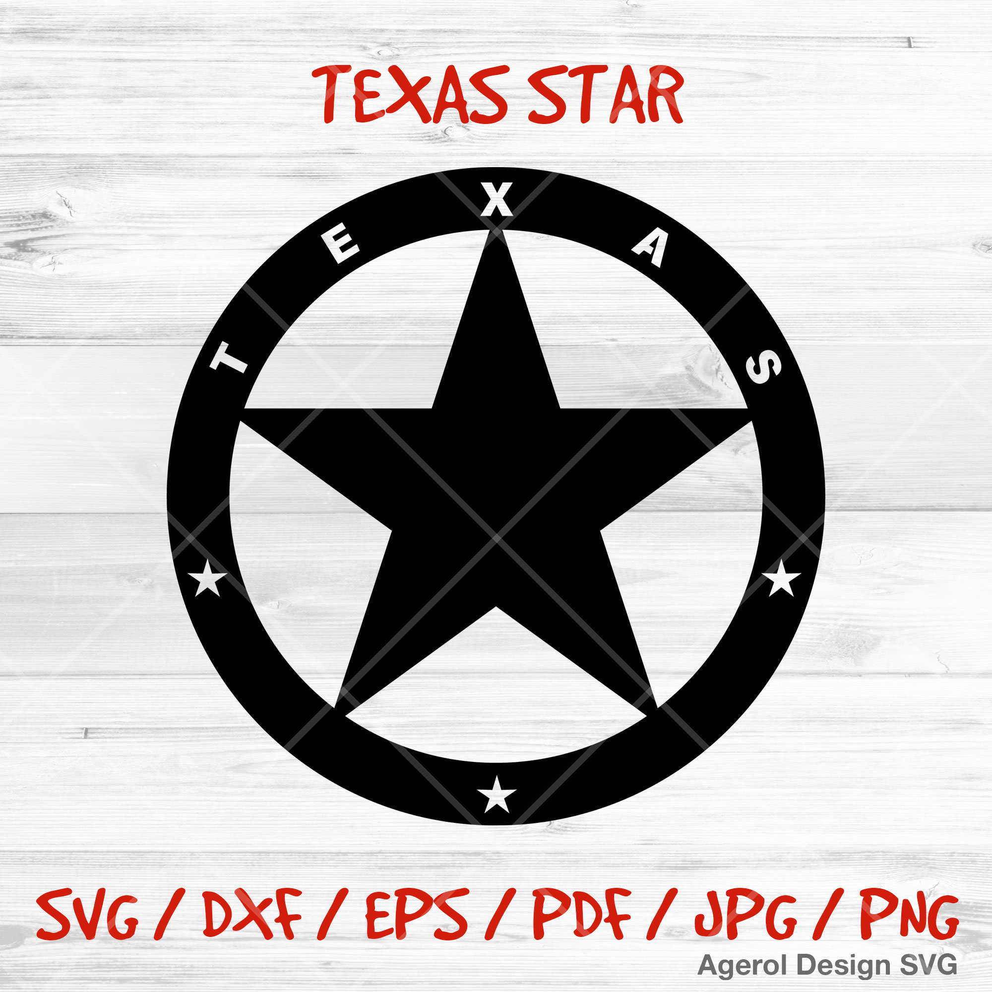 Texas Star SVG Texas Star Cut File Clipart Downloads Circle Texas Star ...