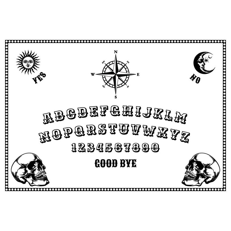 Ouija Board SVG Ouija Spirit Board Spirit Talking Board Svg Ouija SVG ...