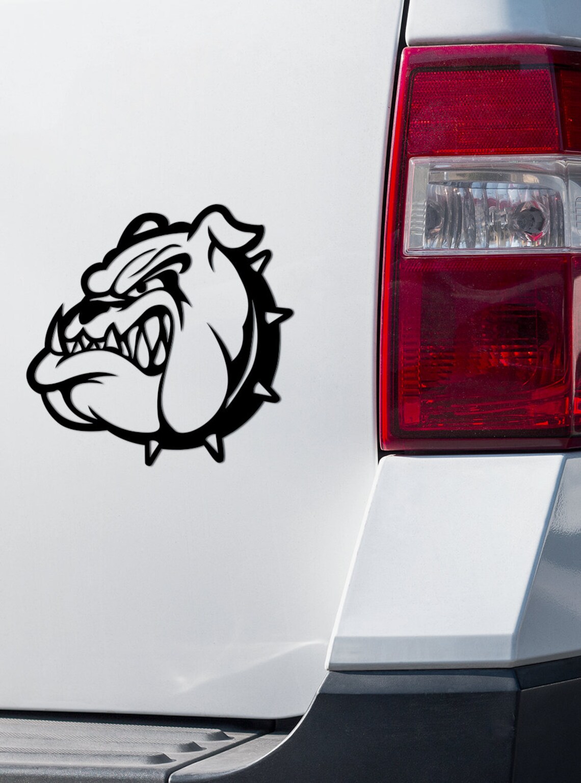 Bulldog SVG for Vehicle Decal Mad Bulldogs Svg Angry Bulldog Mascot Svg ...