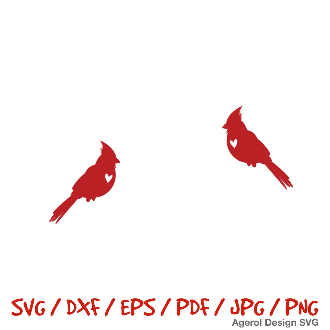 Cardinal SVG Cardinal Memorial SVG Memorial SVG Red Cardinal Heart Svg ...