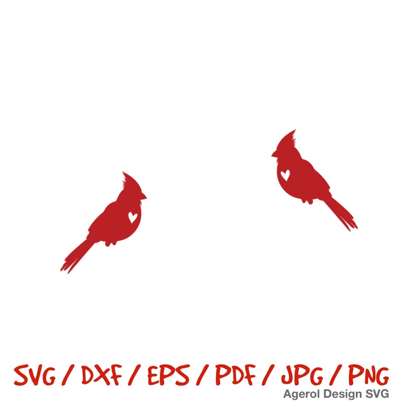 Cardinal SVG Cardinal Memorial SVG Memorial SVG Red Cardinal Heart Svg ...