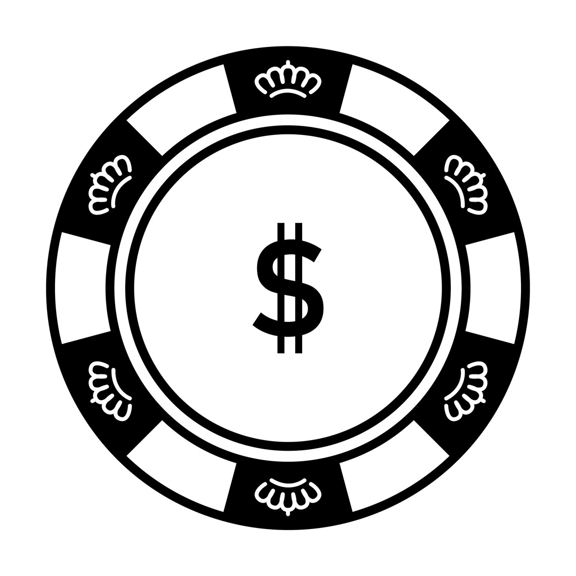 Casino Chips SVG Poker Chips SVG Chip Money Gamble Clipart Svg Format ...