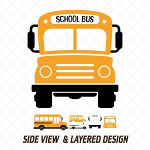 School Bus Svg School Svg Back to School Svg First Day of School Svg ...