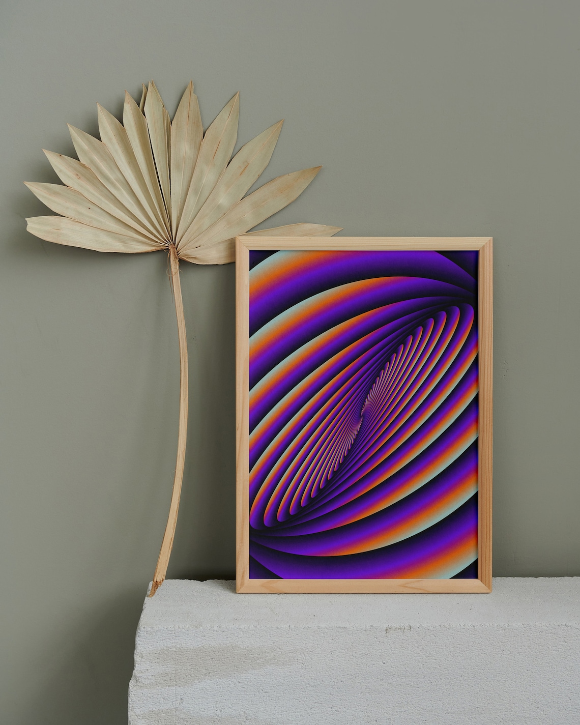 Op Art Geometric Art Optical Illusion Office Wall Art Wall - Etsy