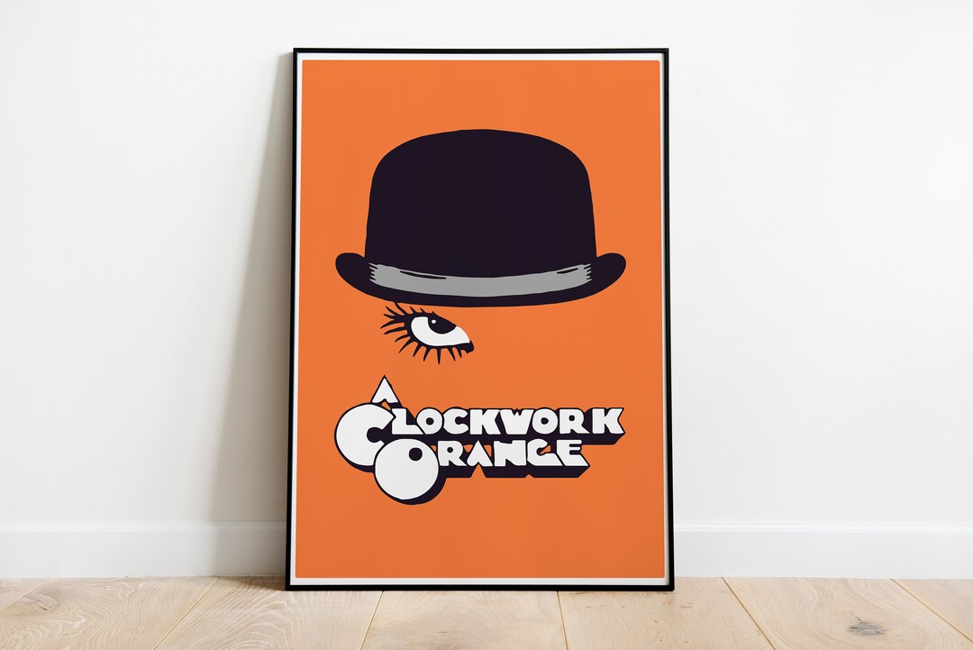 A Clockwork Orange Vintage Poster Digital Download Movie - Etsy