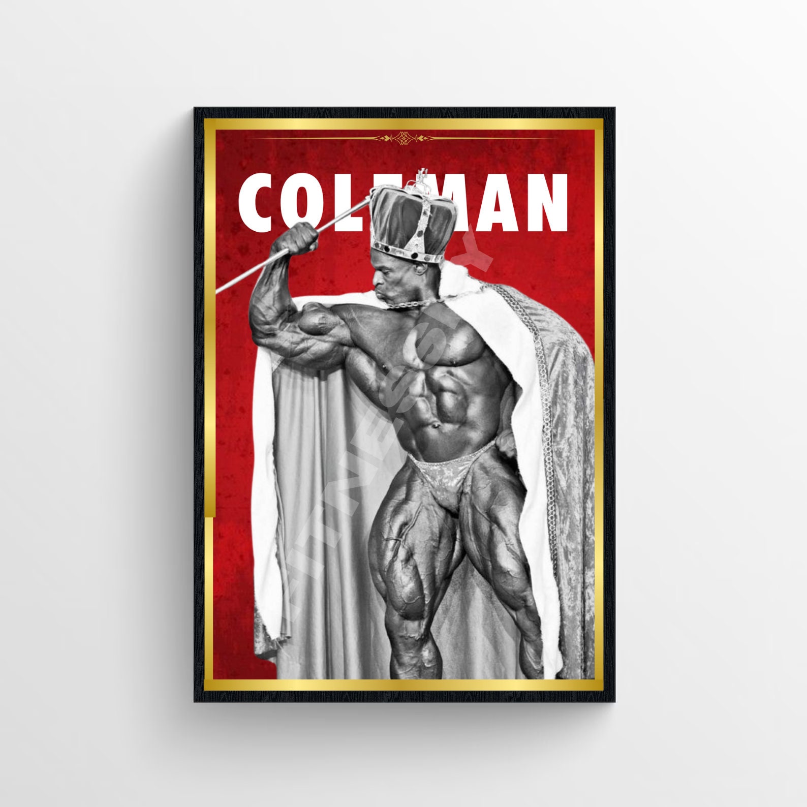 Legendary Ronnie Coleman Digital Poster: Transform Your Space With ...