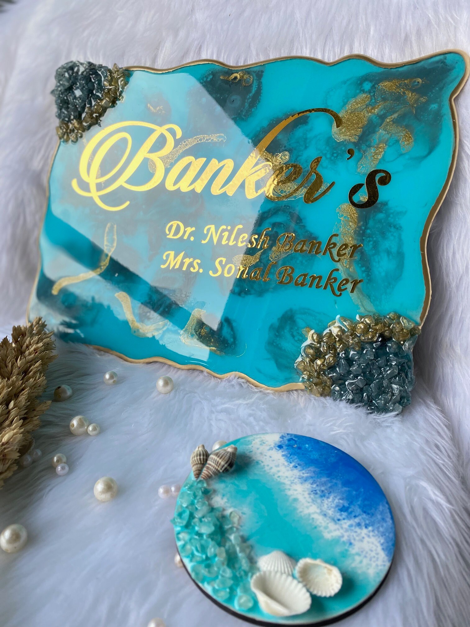 Customised Resin Name Plate - Etsy