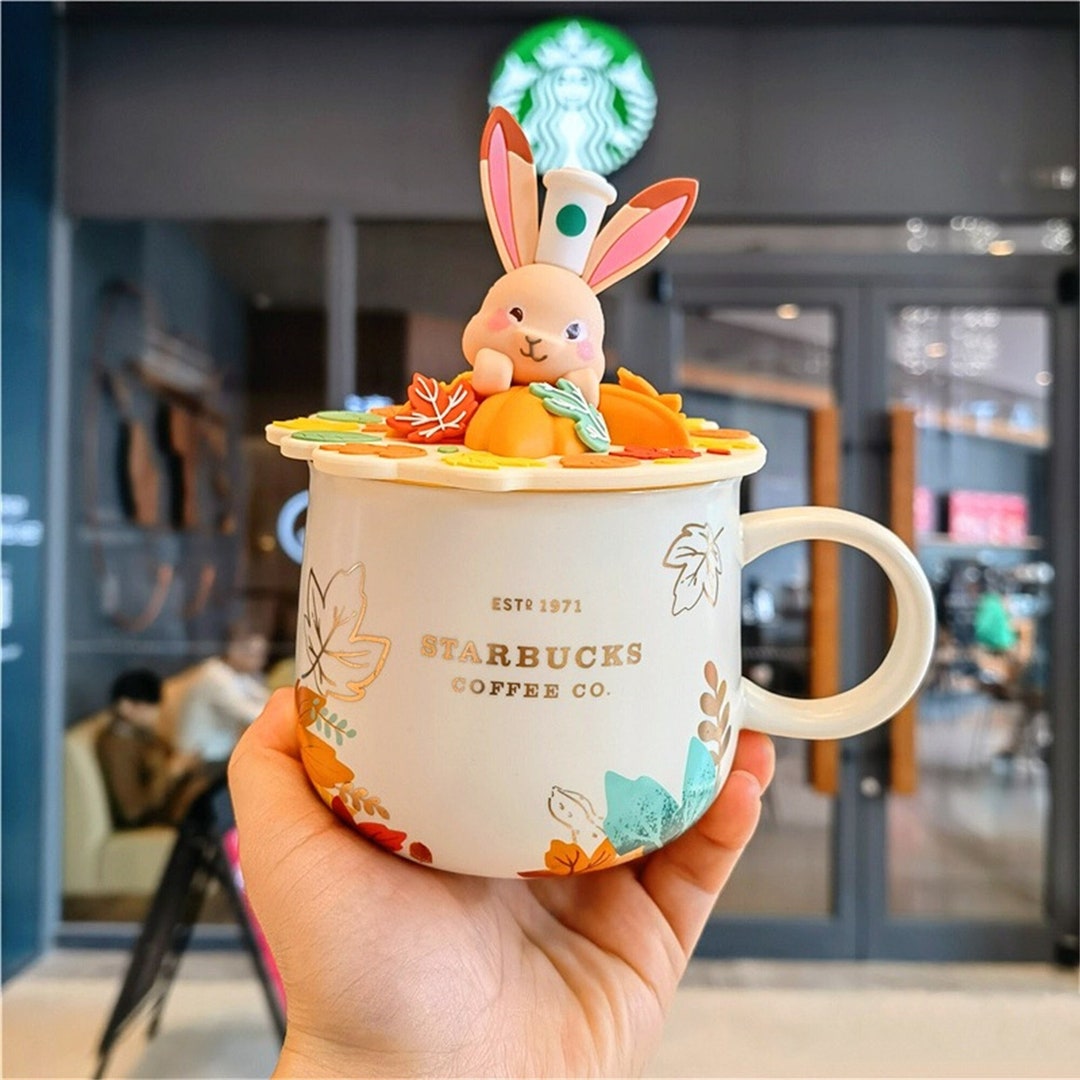 Starbucks Bunny Mug Animal Mug Cute Mug Coffee Mug Collectors - Etsy