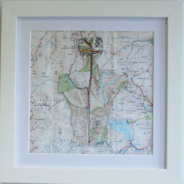 Framed Os Map - Etsy UK