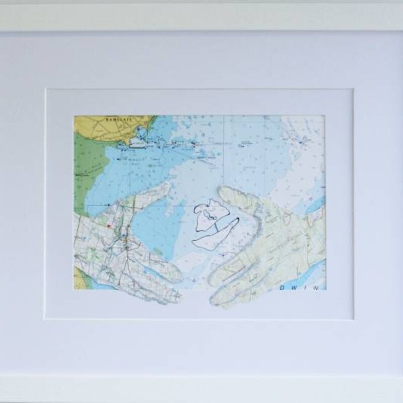 Framed Os Map - Etsy UK