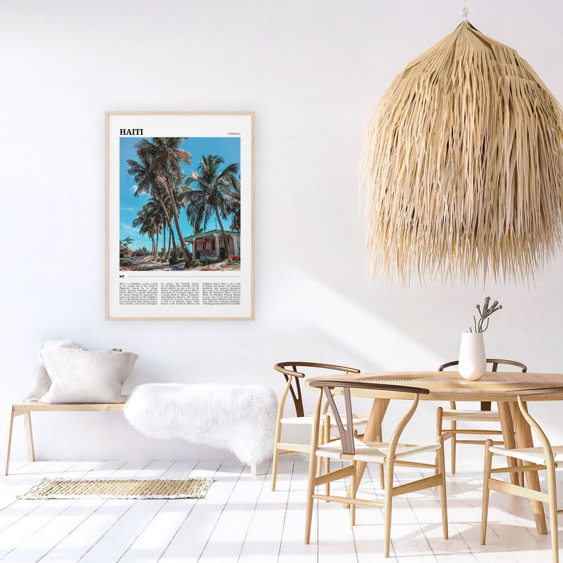 Haiti Travel Poster Haiti Wall Art Haiti Poster Print Haiti - Etsy
