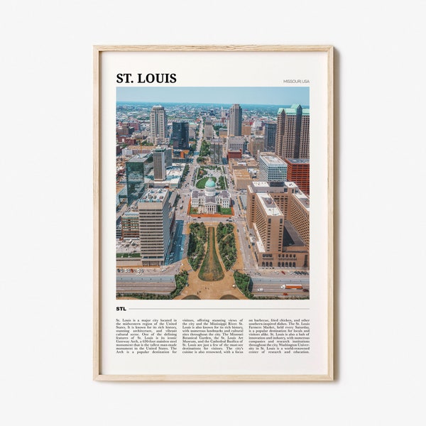 St Louis Poster - Etsy