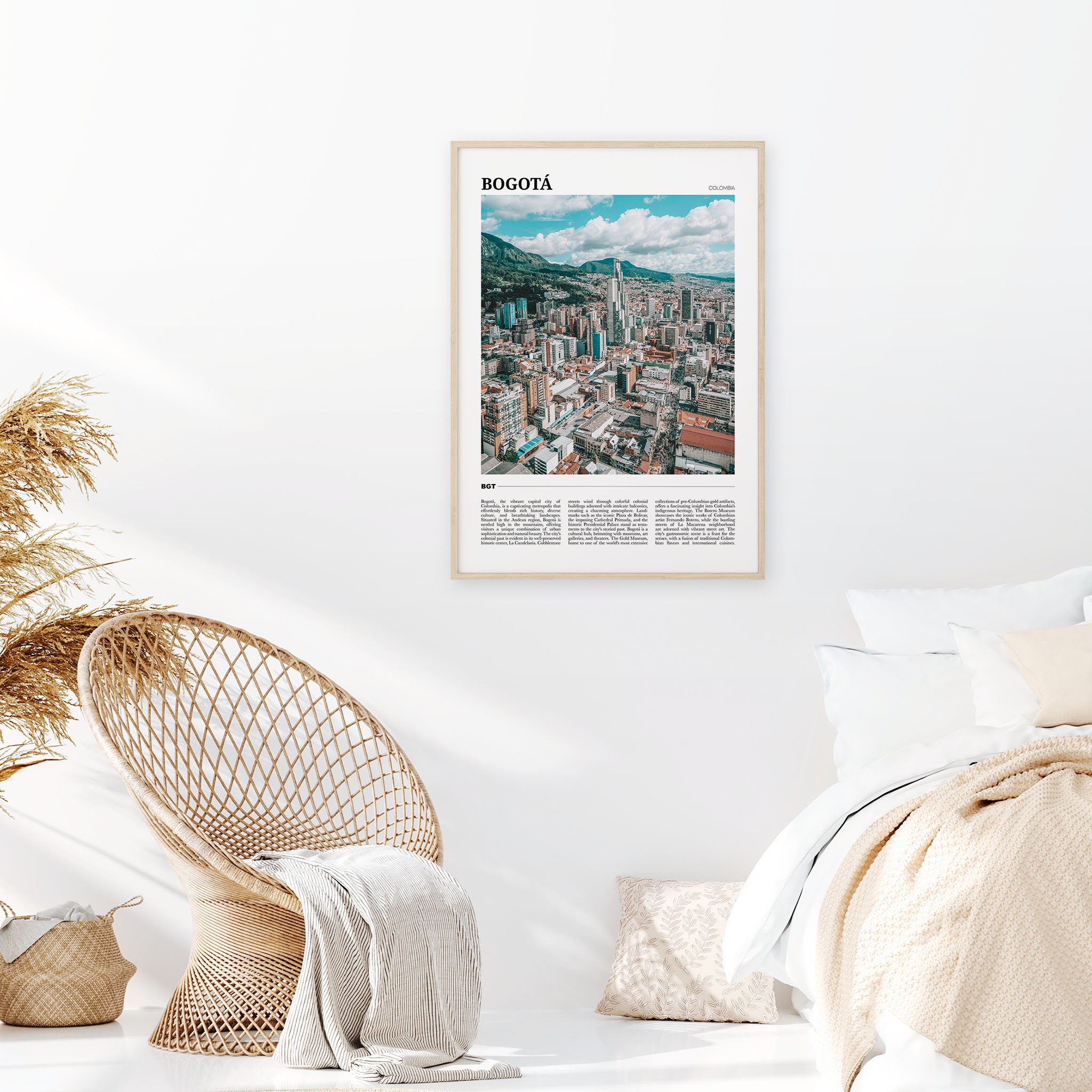 Bogota Travel Poster, Bogota Wall Art, Bogota Poster Print, Bogota ...