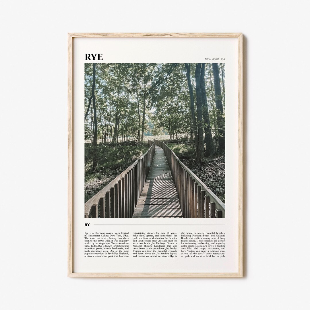 Rye Travel Poster, Rye Wall Art, Rye Poster Print, Rye Photo, Rye Decor ...