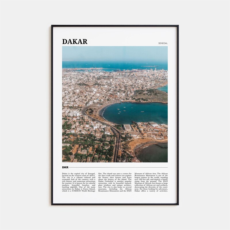 Dakar Poster - Etsy