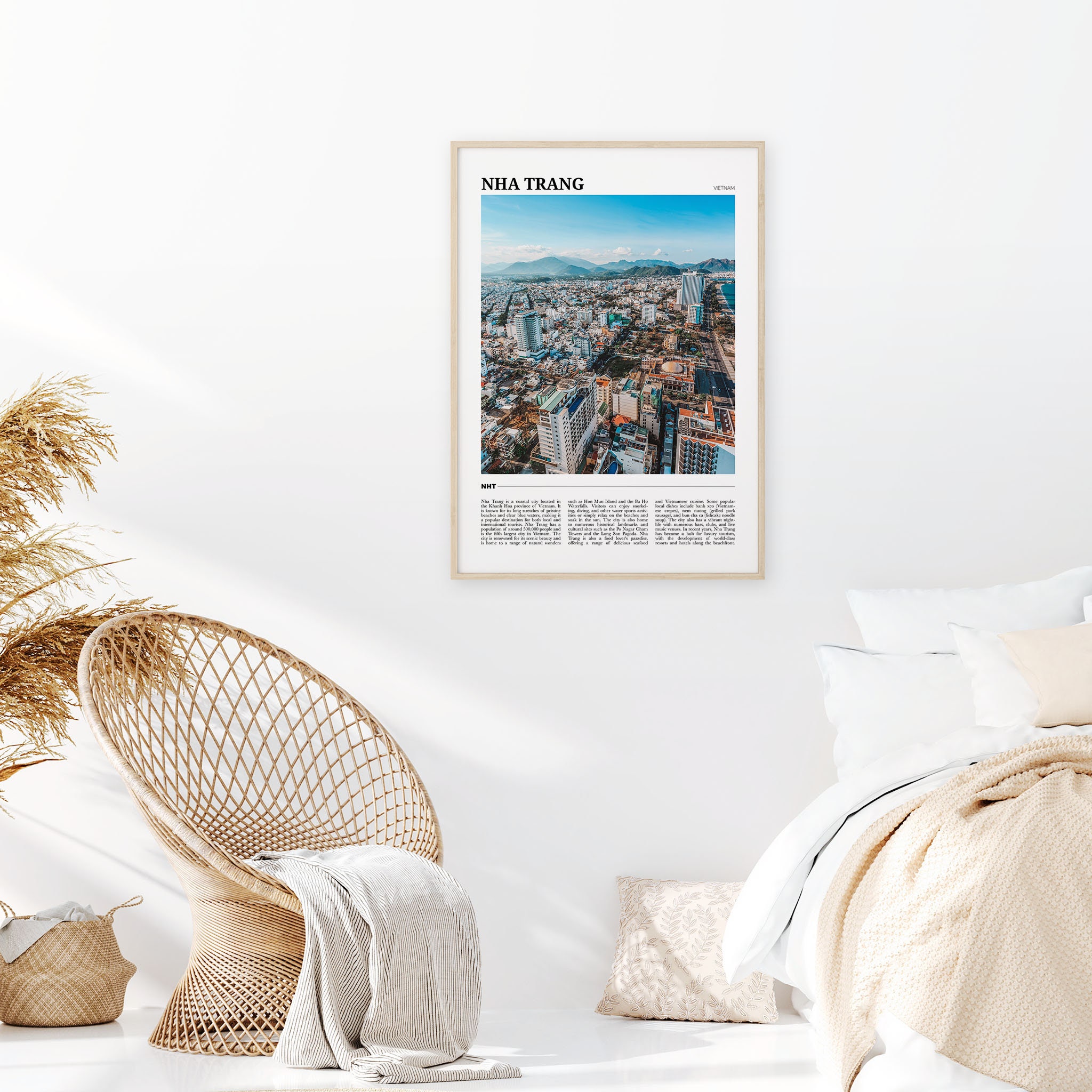 Nha Trang Travel Poster, Nha Trang Wall Art, Nha Trang Poster Print ...