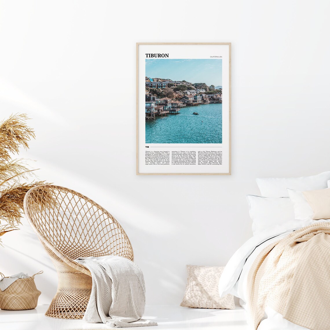 Tiburon Travel Poster, Tiburon Wall Art, Tiburon Poster Print, Tiburon ...