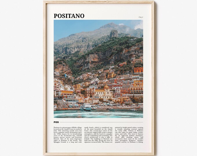 Positano Print Set of 6: ultimate Positano positano, Italy Travel ...