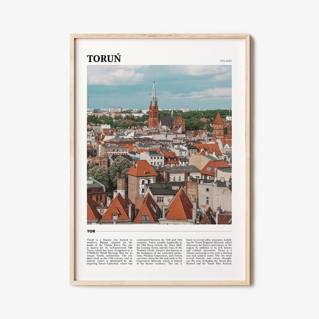 Torun Travel Poster, Torun Wall Art, Torun Poster Print, Torun Photo ...