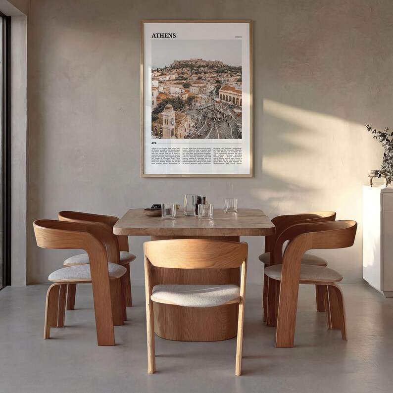 Athens Greece Poster Print, Attica Photo, Acropolis Wall Art, Parthenon ...