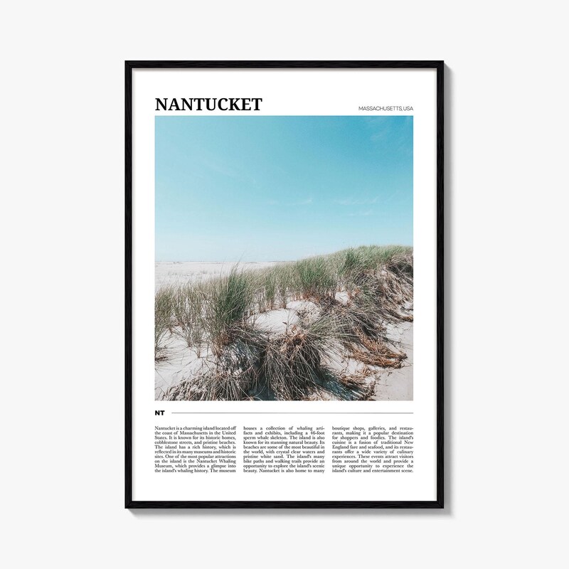 Nantucket Poster - Etsy