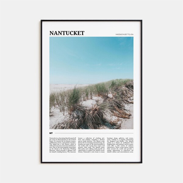 Nantucket Poster - Etsy