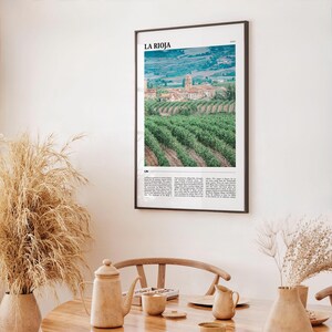 La Rioja Travel Poster, La Rioja Wall Art, La Rioja Poster Print, La ...