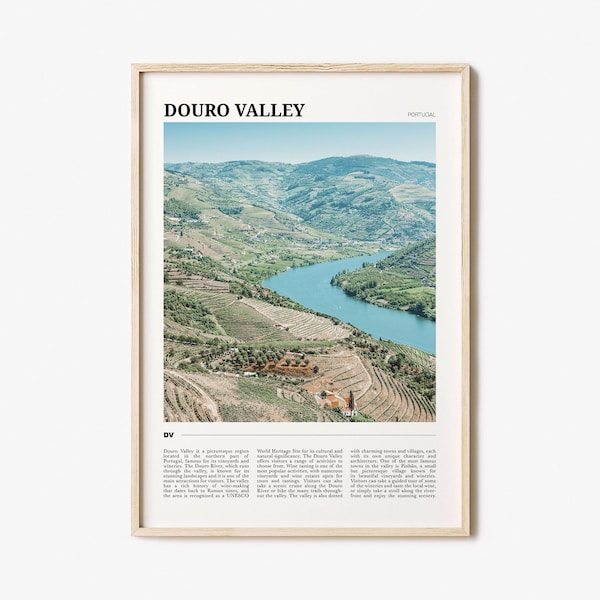 Douro Travel Poster - Etsy