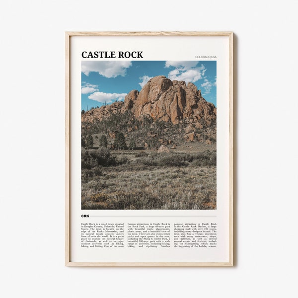 Castle Rock Wall Art - Etsy