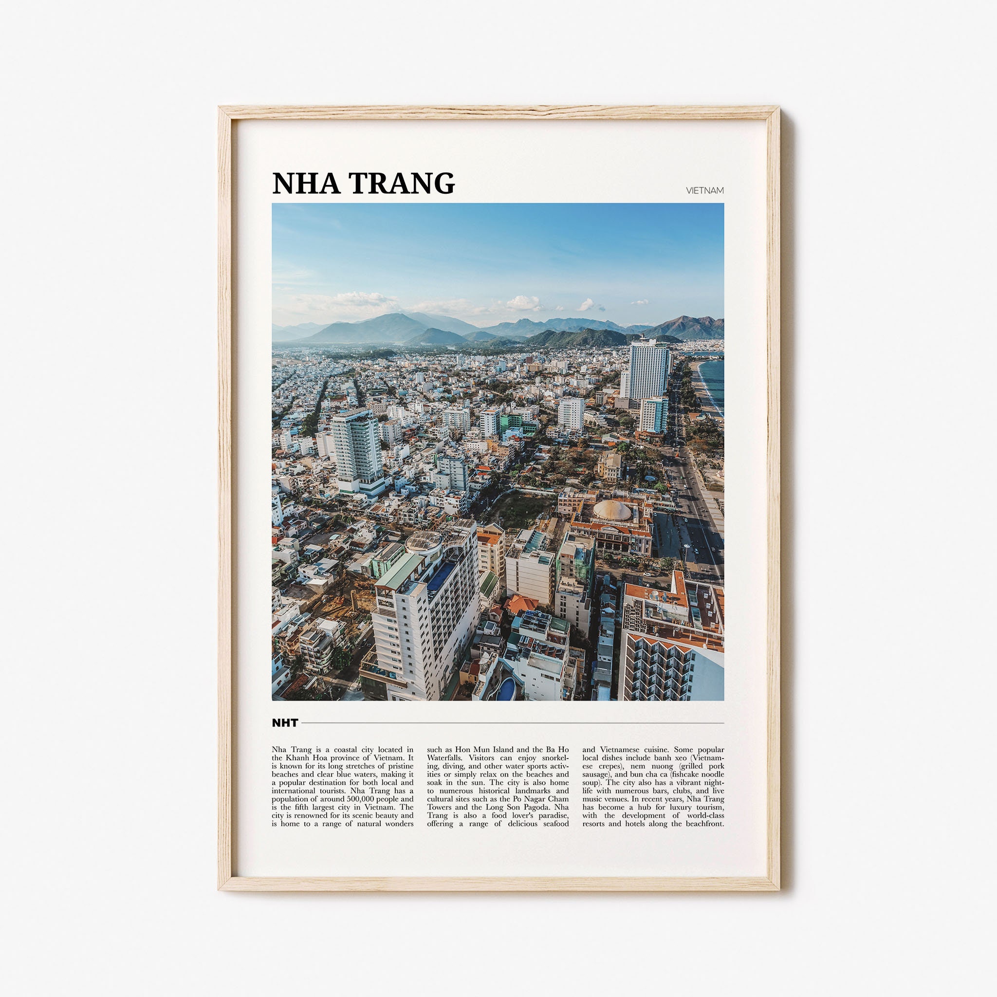 Nha Trang Travel Poster, Nha Trang Wall Art, Nha Trang Poster Print ...