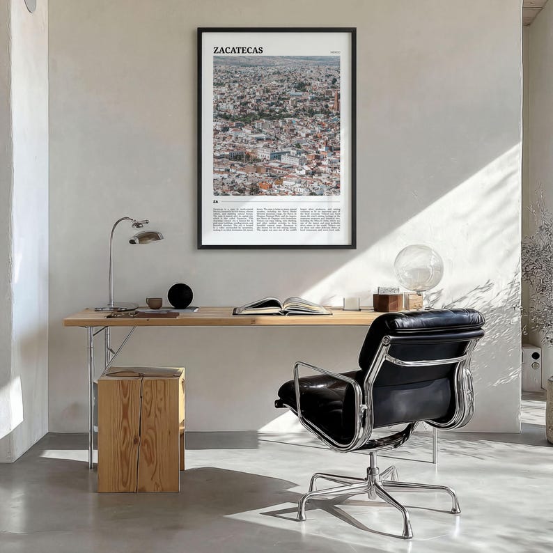 Zacatecas Mexico Travel Poster: Vibrant City Photography Print - Etsy