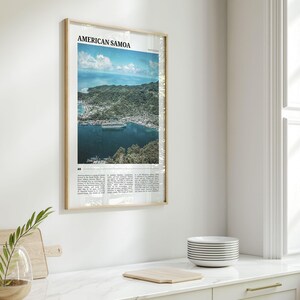 American Samoa Travel Poster, American Samoa Wall Art, American Samoa ...