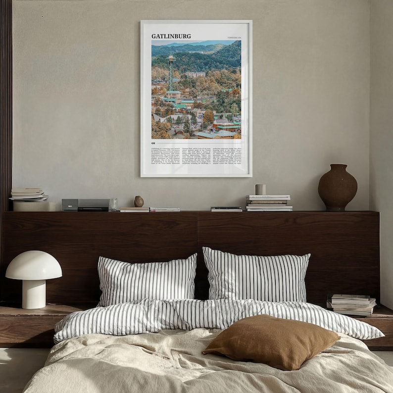 Gatlinburg Poster Print, Tennessee Photo, Great Smoky Mountains Wall ...