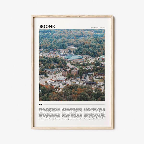 Boone Poster - Etsy