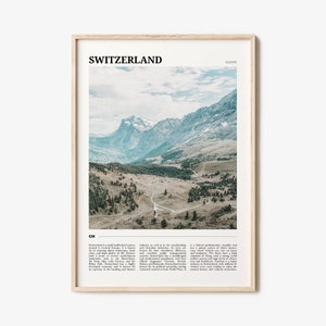 Switzerland Travel Poster, Switzerland Wall Art, Switzerland Poster ...