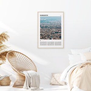 Damascus Travel Poster, Damascus Wall Art, Damascus Poster Print ...