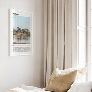 Midland Travel Poster, Midland Wall Art, Midland Poster Print, Midland ...