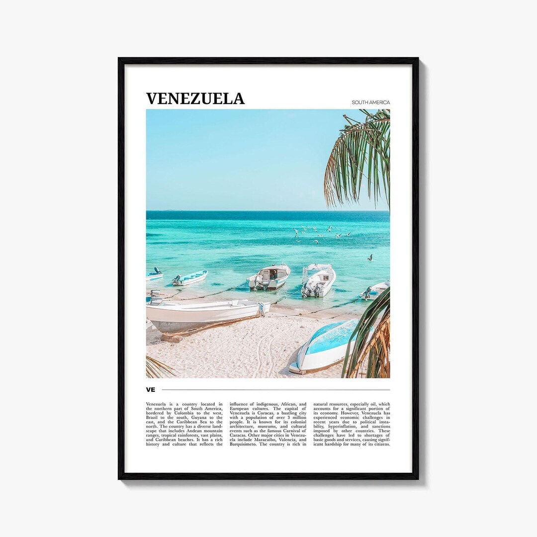 Venezuela Poster Print, Angel Falls Photo, Canaima National Park Wall ...