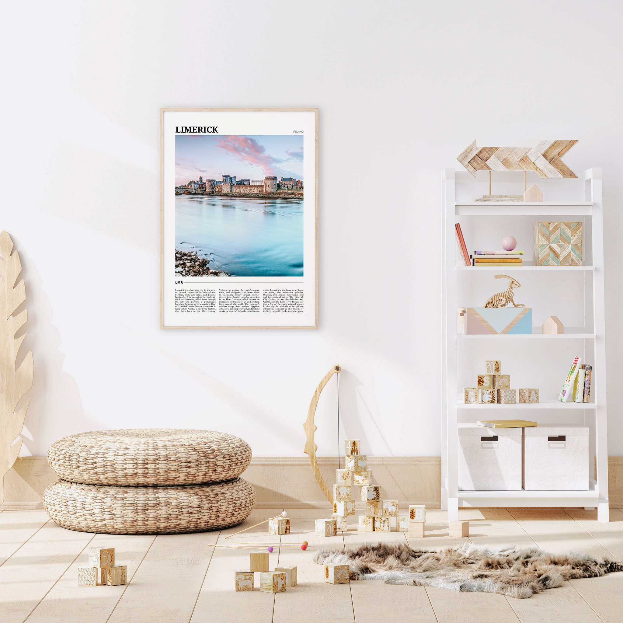 Limerick Travel Poster, Limerick Wall Art, Limerick Poster Print ...