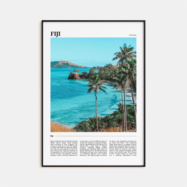 Fiji Poster - Etsy