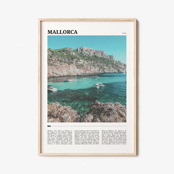 Mallorca Poster - Etsy