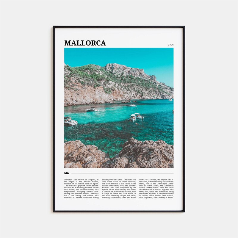 Mallorca Poster - Etsy