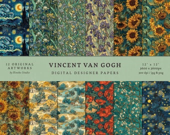 William Morris Seasons Digital Paper Pack - 12 Designs - Commercial Use ...