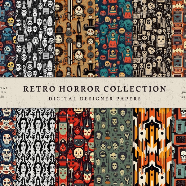 Retro Horror - Etsy