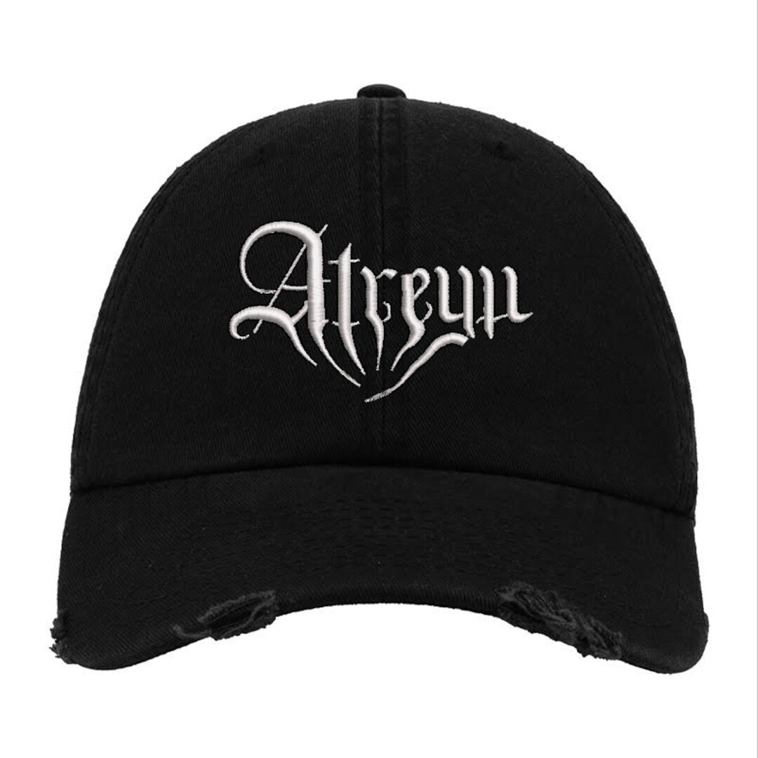 Atreyu Dad Hat Cap With Embroidered Logo - Etsy