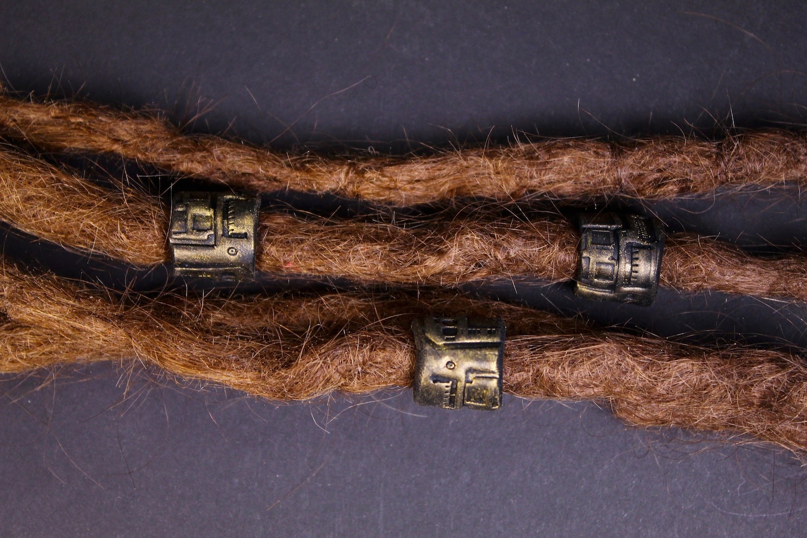 2 Dreadlock Jewelry Dread Bead Boho Steampunk Bead Gift Dreadlock Bead ...