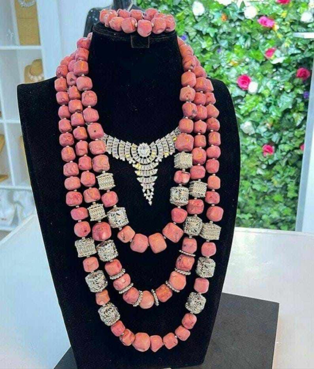 Couple Bead, Nigerian Wedding, Igbo Bride, Edo Bride, Bride and Groom ...