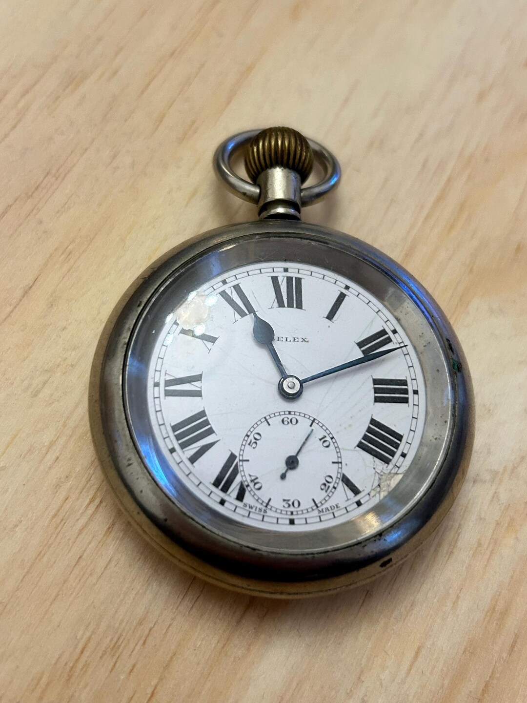 Antique Tissot British Rail Pocket Watch 9613 - Etsy