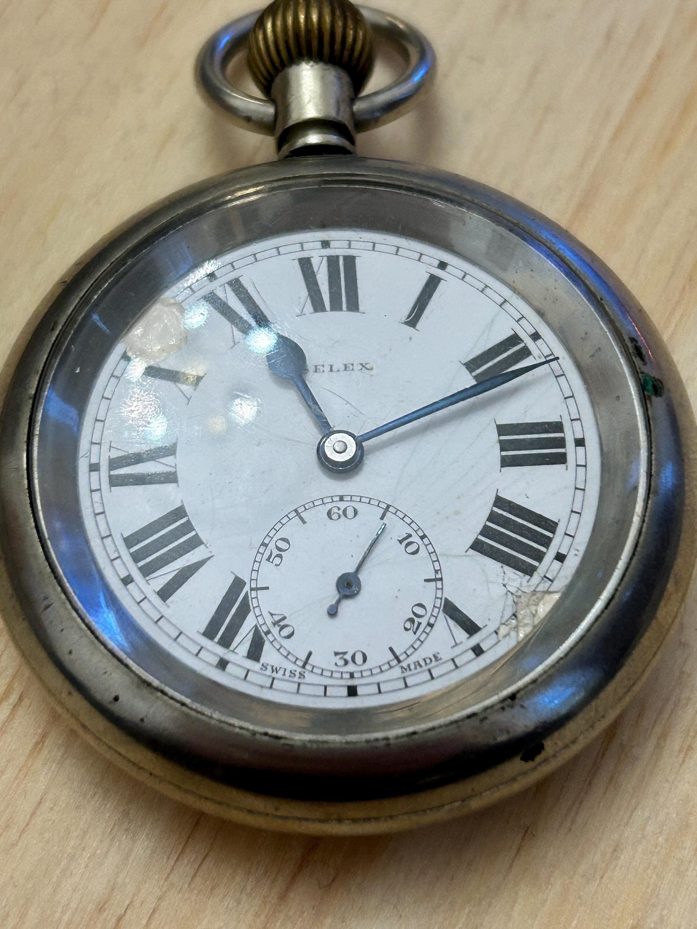 Antique Tissot British Rail Pocket Watch 9613 - Etsy